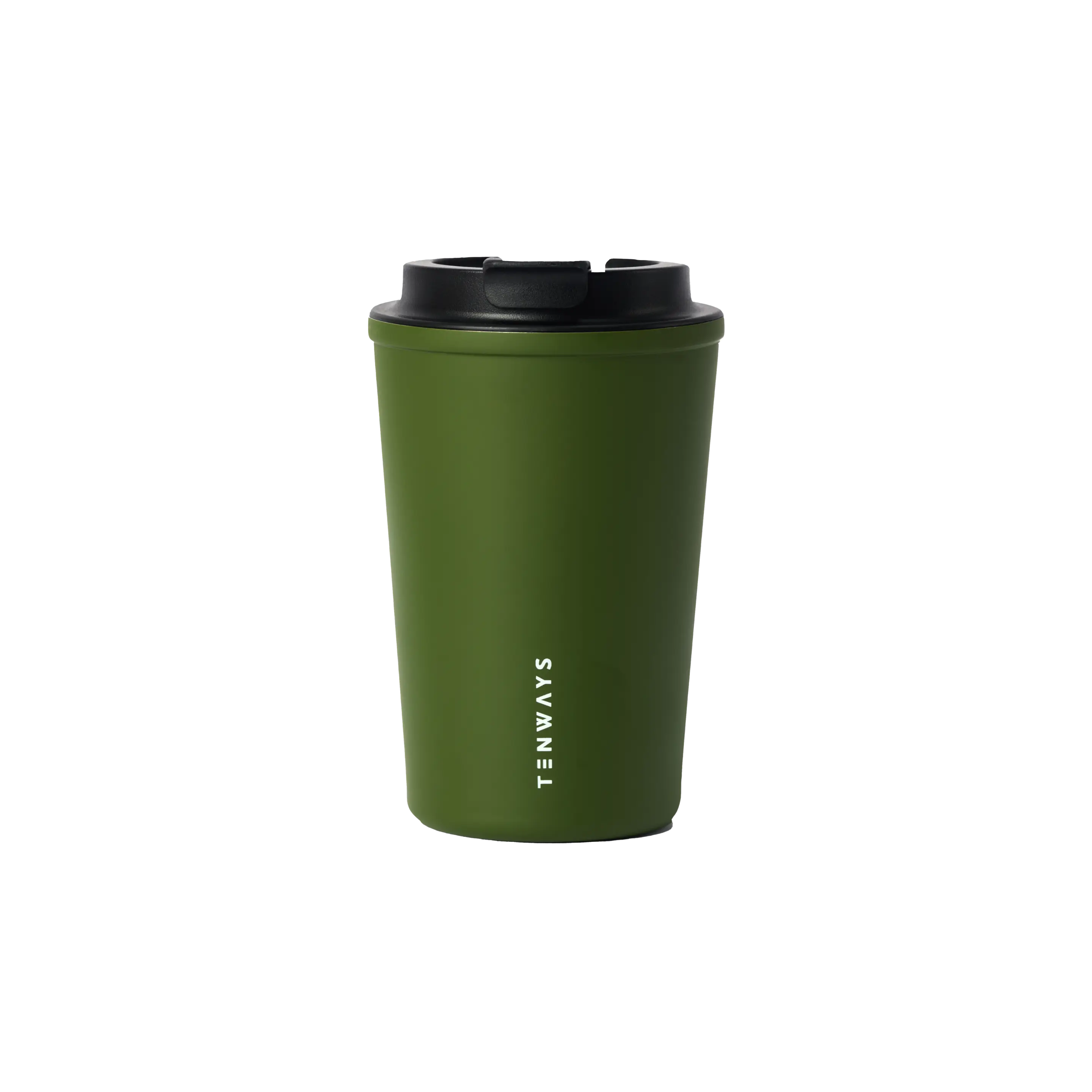 Insulated Travel Coffee Mug (Green) - TENWAYS